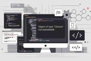 Object of Type 'Closure' is Not Subsettable | R Error Fix