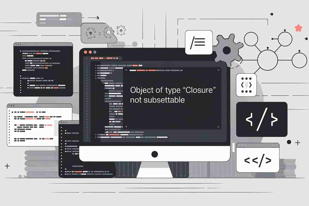 Object Of Type Closure Is Not Subsettable R Error Fix
