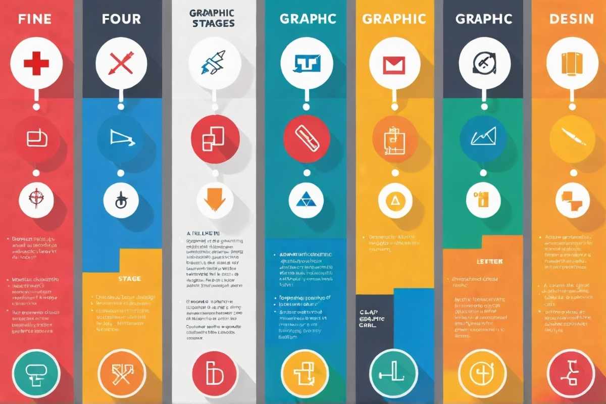 Which of the following is not true about graphic design?