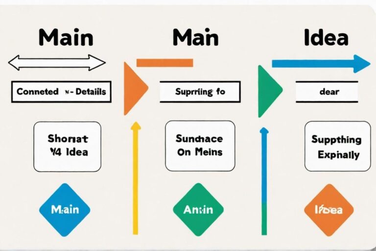 Main Idea Graphic Organizer | Types, Examples & Teaching Tips