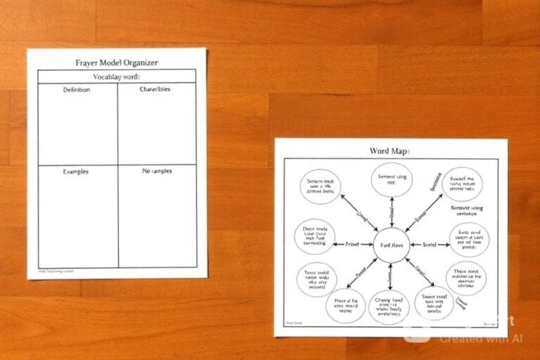 Vocabulary Graphic Organizers: Types, Uses & Examples