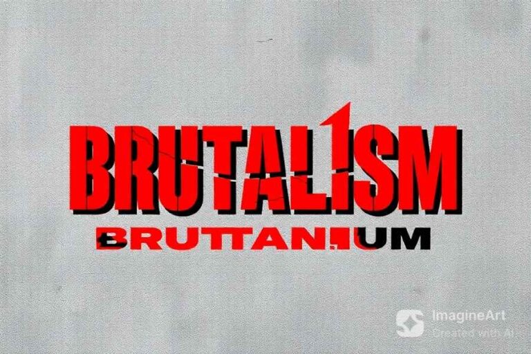 What Makes Brutalist Graphic Design a Bold Trend?