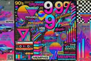 The Bold Influence of 90s Graphic Design: Trends, Typography, and ...