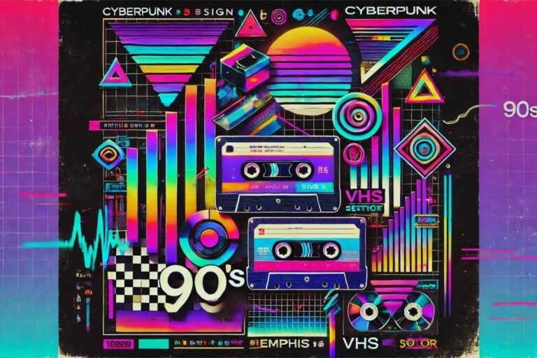 What Made 90s Graphic Design So Bold and Influential?