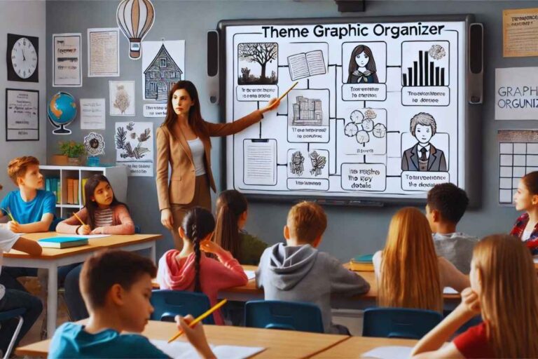 Theme Graphic Organizer: Simple Steps to Identify & Understand Story Themes