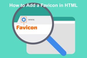 Easy Way how to Add a Favicon in HTML and WordPress Fast