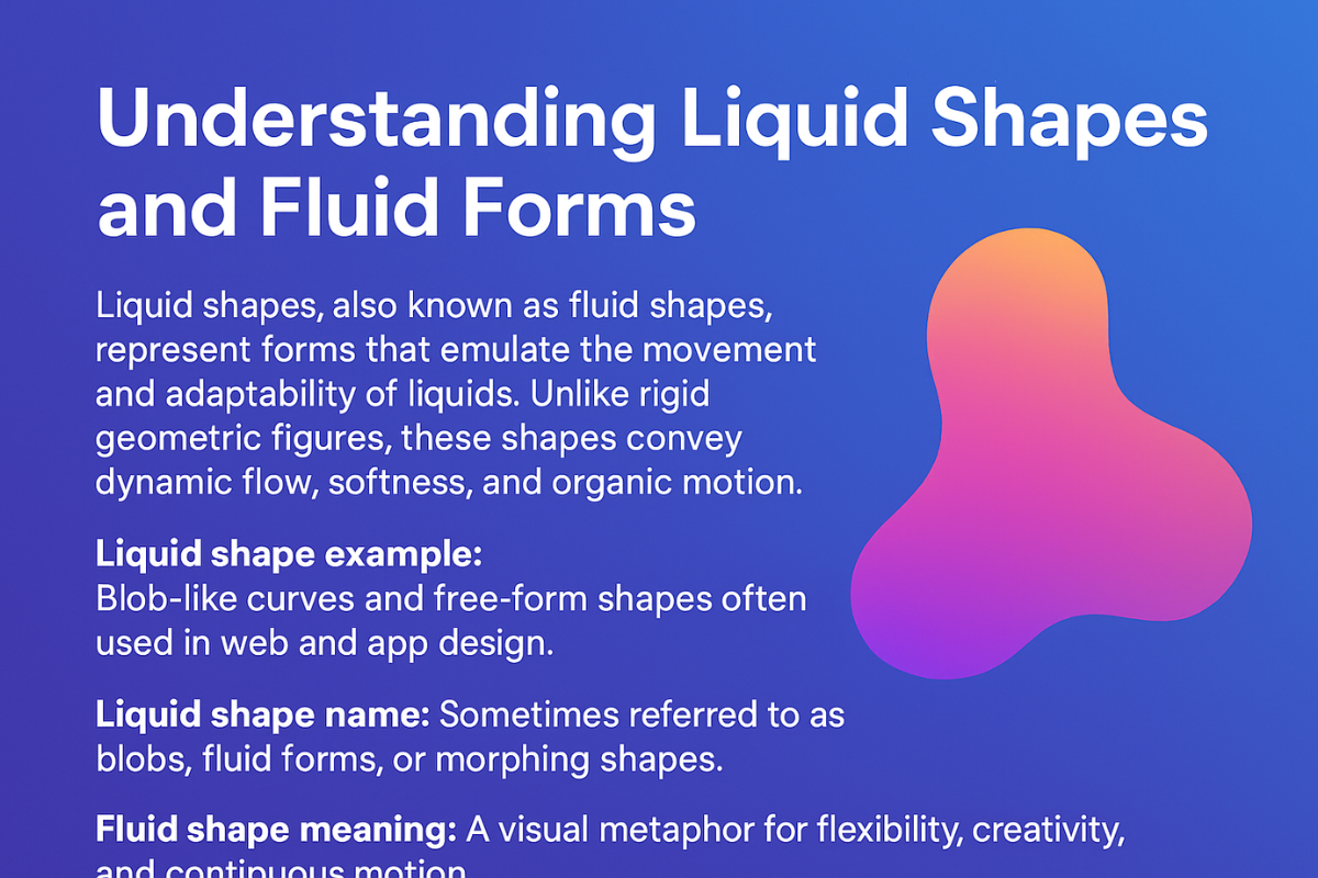 Liquid Shapes & Fluid Design Trends in Graphic Design 2026